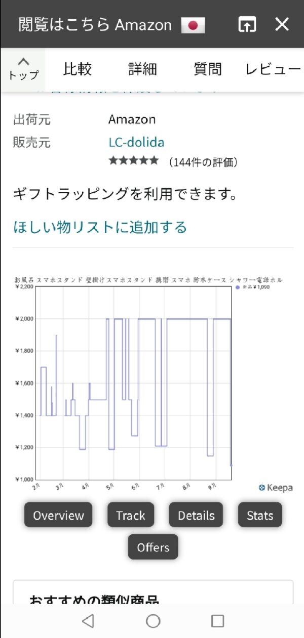 【完全無料】Amazon商品の価格推移を調べるツール「Keepa」を紹介！セール時の高値買いを回避しよう - 7sGood Blog